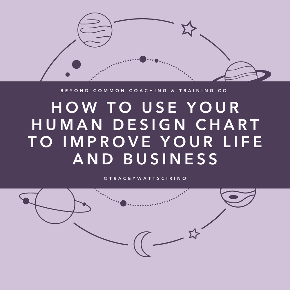 How to Use Your Human Design Chart to Improve Your Life and Business ...